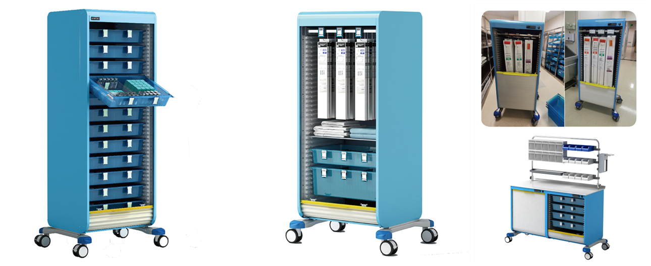Electronic Catheter Rack Cabinet (Master cabinet)