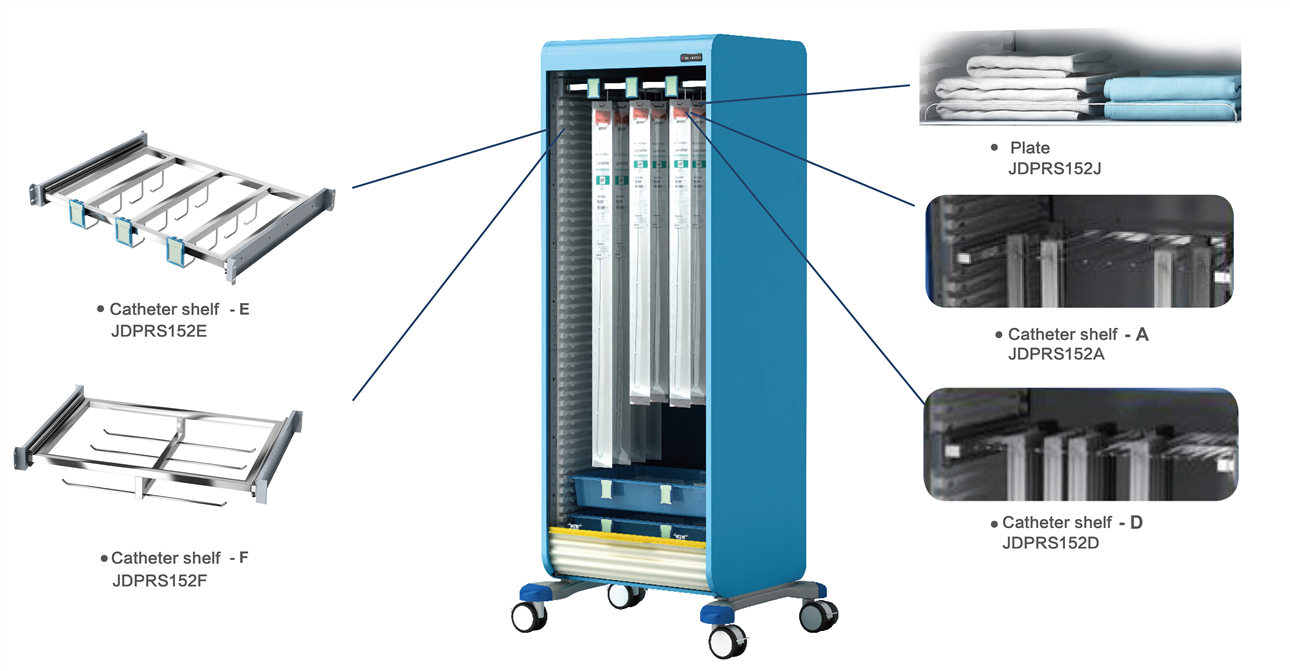 Electronic Catheter Hook Cabinet (Master cabinet)