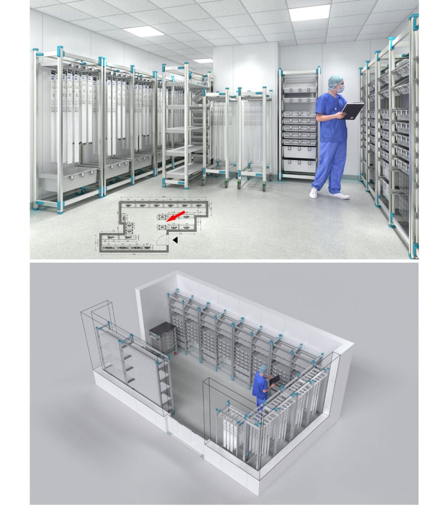 Catheter Rack I